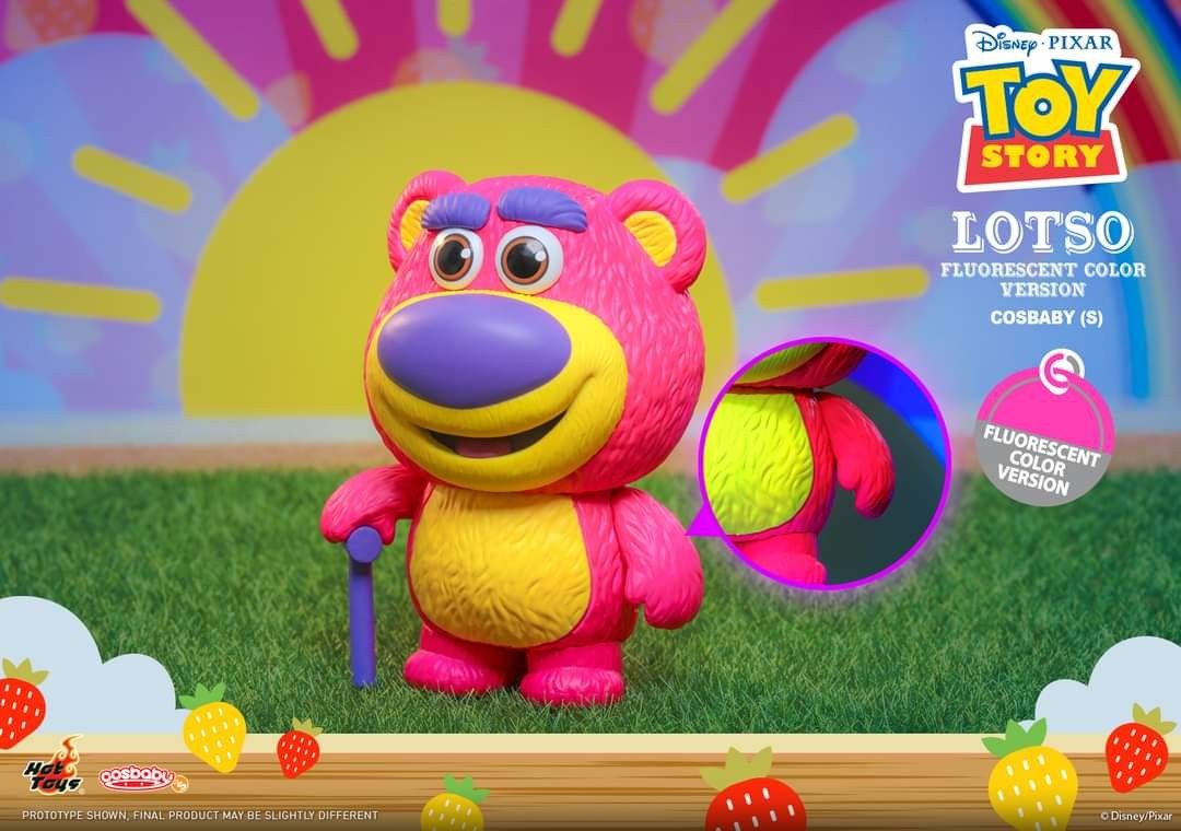 Hot Toys Toy Story Lotso Fluorescent Color Version Cosbaby MISB ...