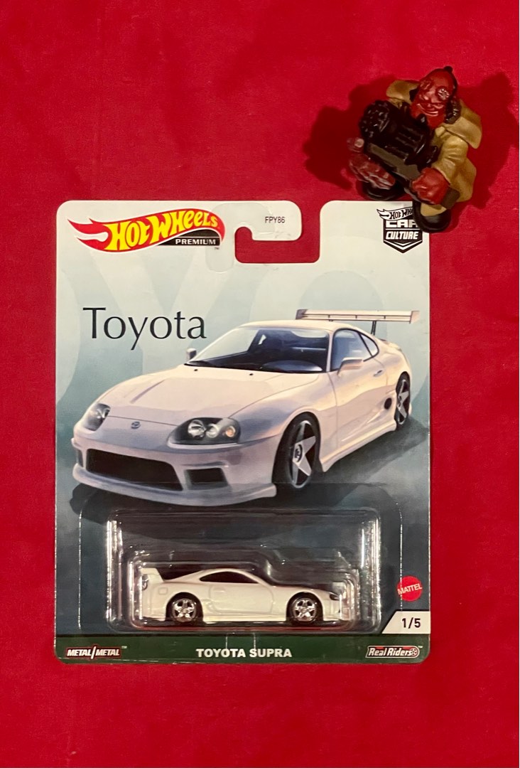 Hotwheels Toyota Supra White from the Toyota Set, Hobbies & Toys, Toys ...