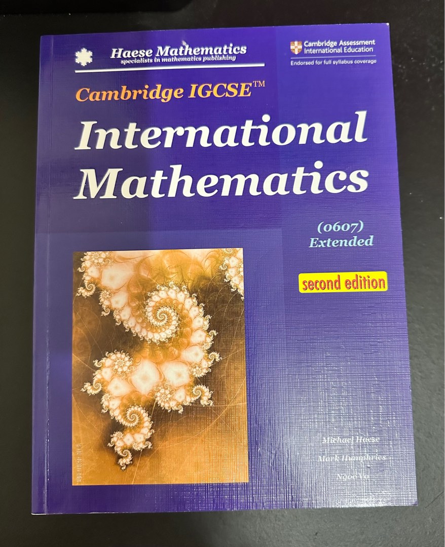 IGCSE math textbook, 興趣及遊戲, 書本 & 文具, 教科書 - Carousell
