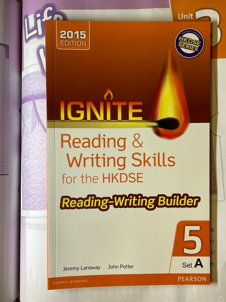 IGNITE Reading & Writing Skills for the HKDSE 5 2015 EDITION Set A, 興趣及遊戲, 書本 & 文具, 書本及雜誌 - 補充練習 ...