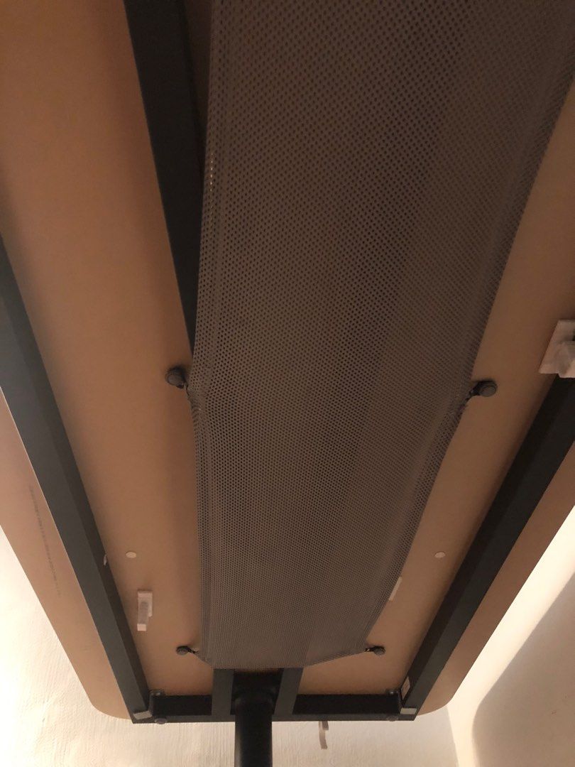 IKEA Bekant Corner desk right, linoleum blue/black,, Furniture & Home ...