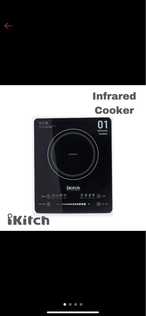 Ikitch Infrared Cooker, TV & Home Appliances, Kitchen Appliances ...