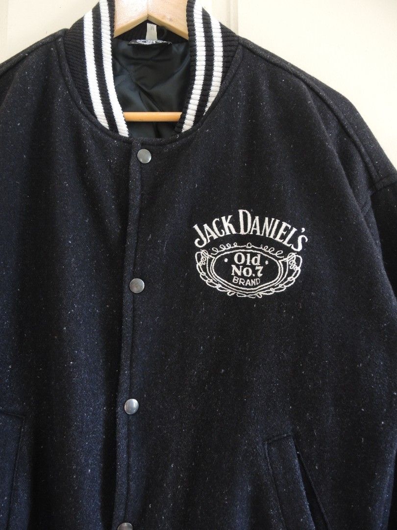 Jack daniels varsity, Men's Fashion, Coats, Jackets and Outerwear on ...