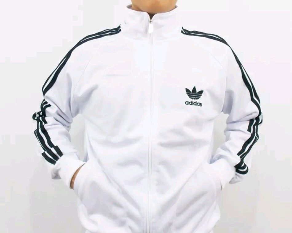 JAKET TRACKTOP ADIDAS FIREBIRDD, Fesyen Pria, Pakaian , Baju Luaran di Carousell
