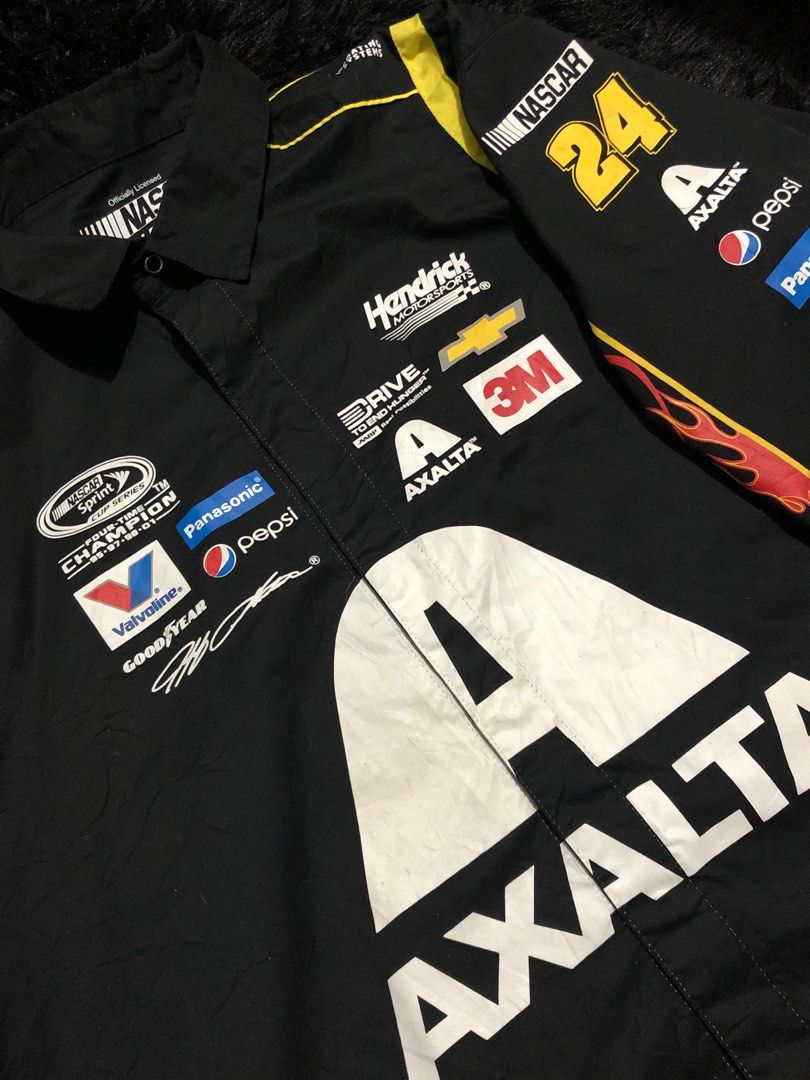 Jeff Gordon Axalta Nascar Racing Button Up Shirt on Carousell