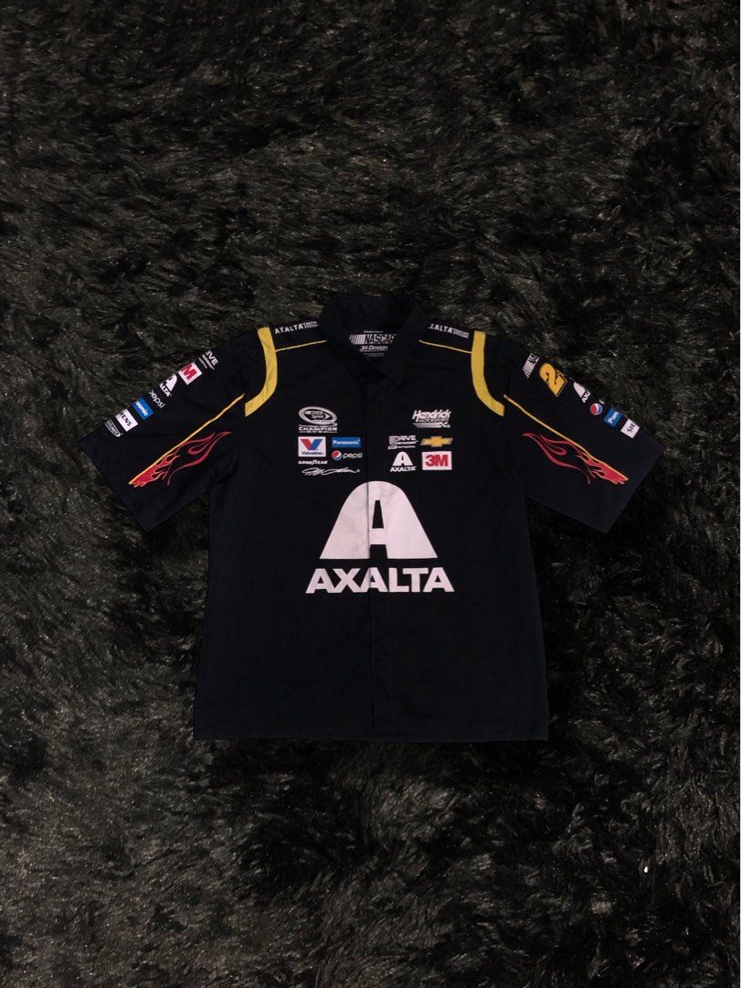 Jeff Gordon Axalta Nascar Racing Button Up Shirt on Carousell