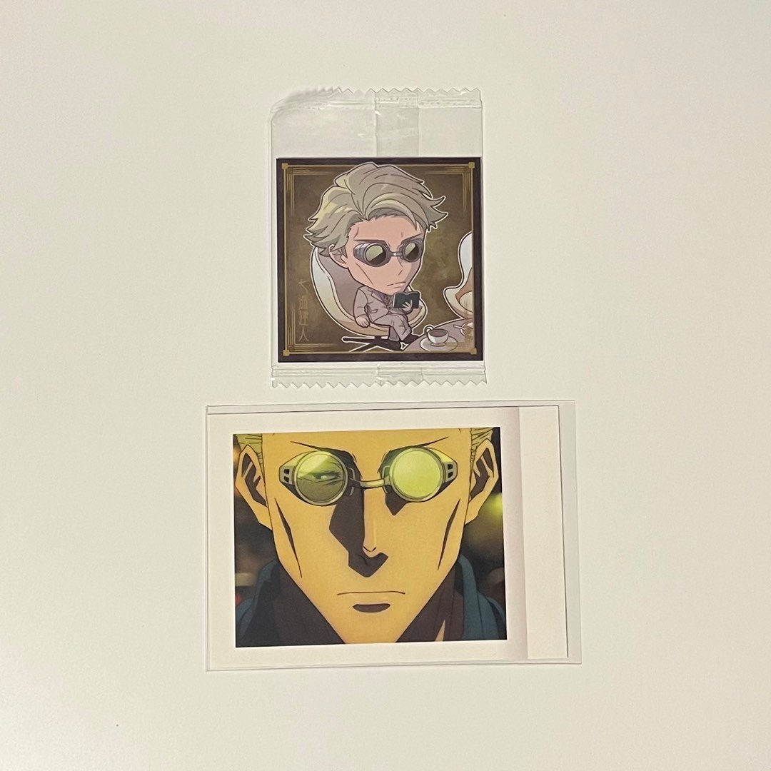 jujutsu kaisen nanami kento pashakore card & wafer sticker jjk, Hobbies ...