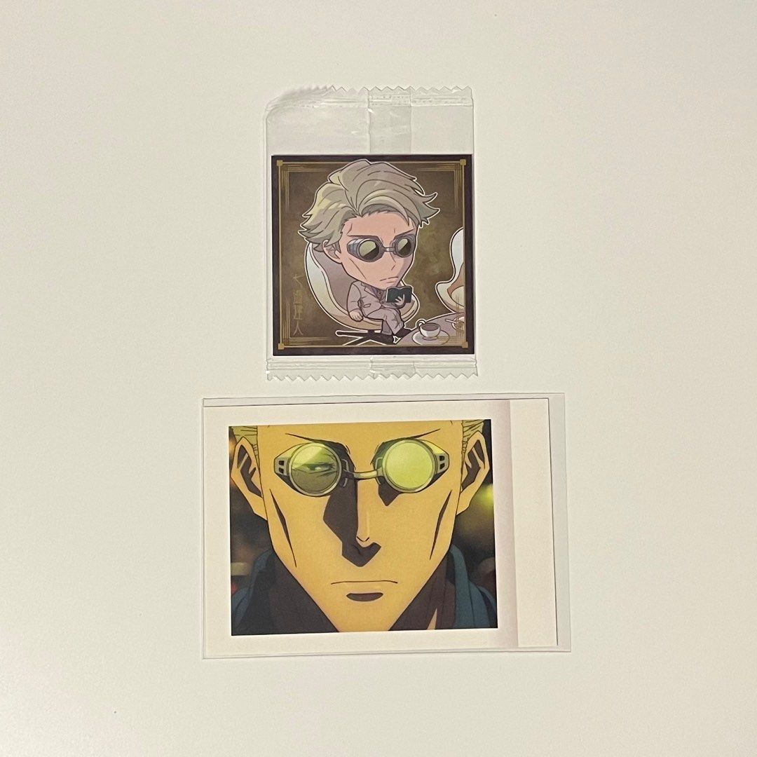 jujutsu kaisen nanami kento pashakore card & wafer sticker jjk, Hobbies ...