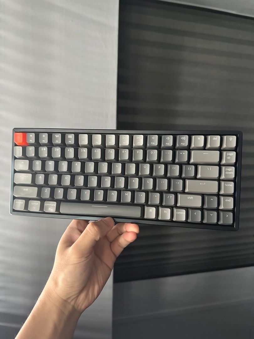 Keychron K2 Wireless RGB Backlit Mechanical Keyboard (Gateron Red ...