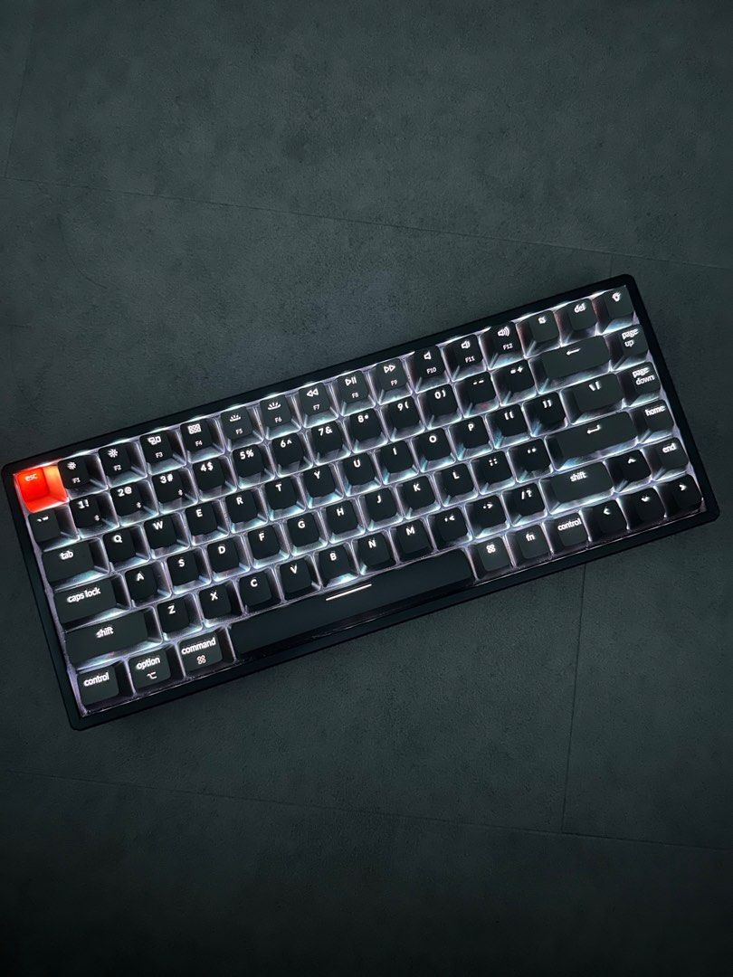 Keychron K2 Wireless RGB Backlit Mechanical Keyboard (Gateron Red ...