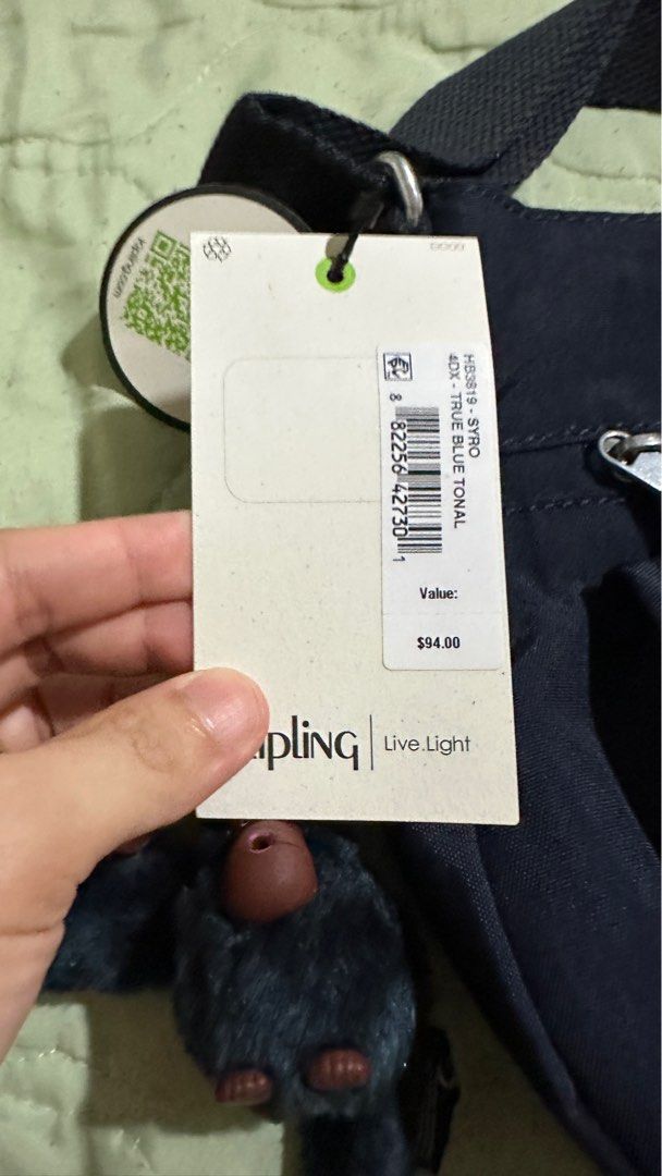 KIPLING TRUE BLUE TONAL SYRO on Carousell