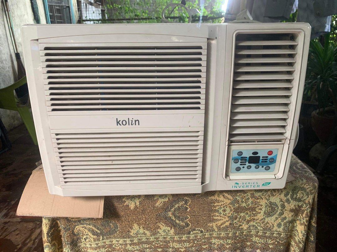 Kolin Inverter Aircon Window Type 1HP, TV & Home Appliances, Air ...