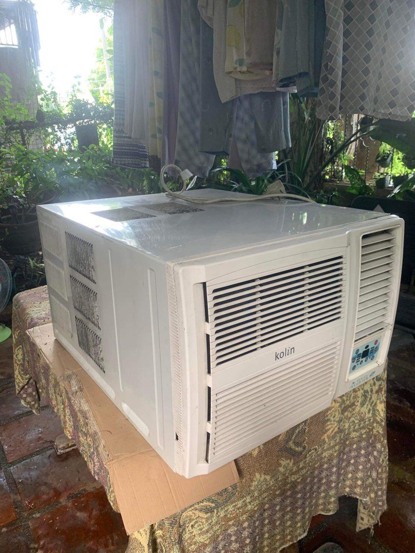 Kolin Inverter Aircon Window Type 1HP, TV & Home Appliances, Air ...