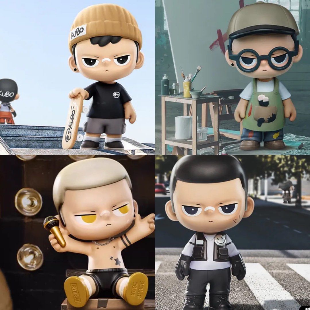 KUBO WALKS OF LIFE KUBO SPACE POPMART / FULL SET / SINGLE BLIND BOX ...
