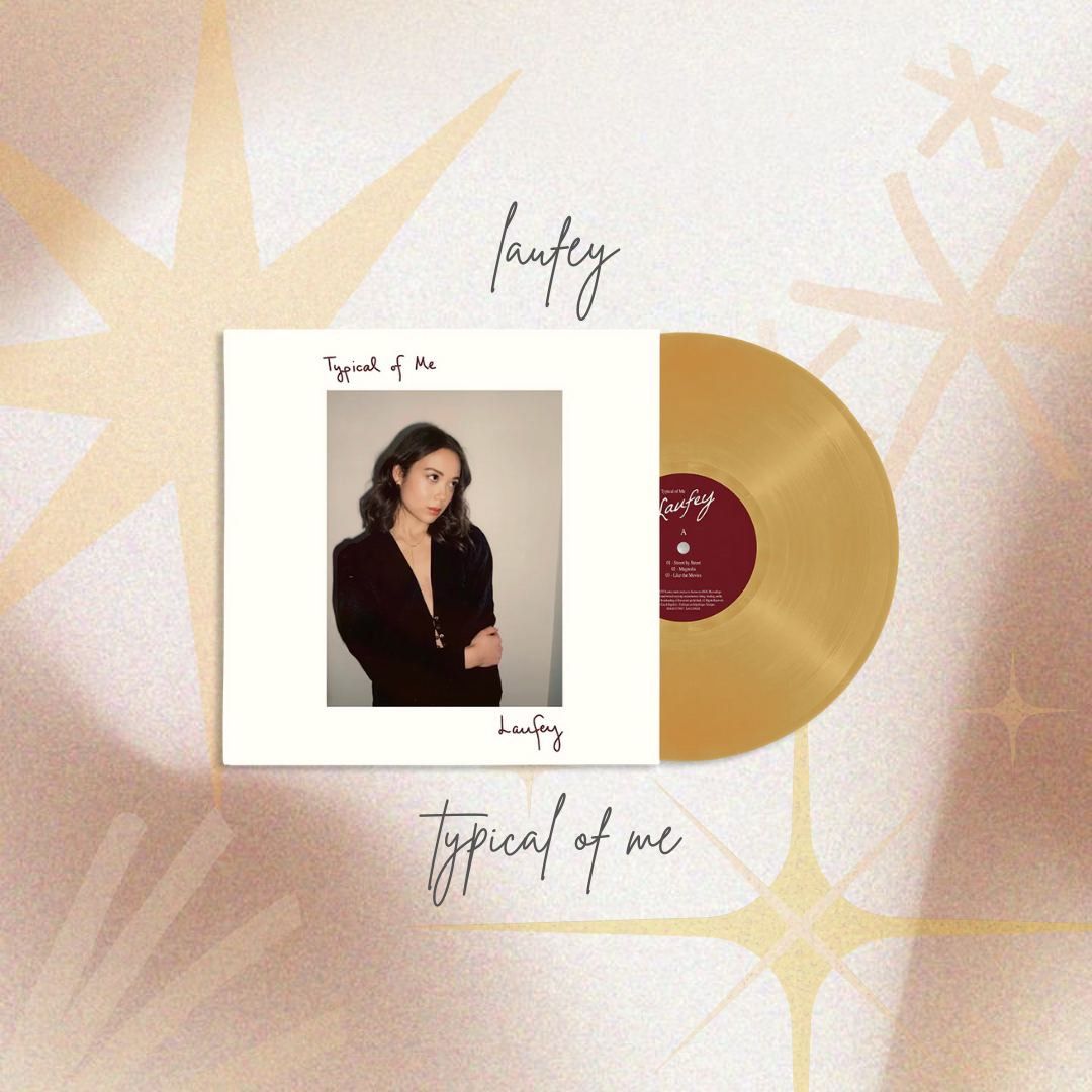 laufey - typical of me gold vinyl, Hobbies & Toys, Music & Media ...