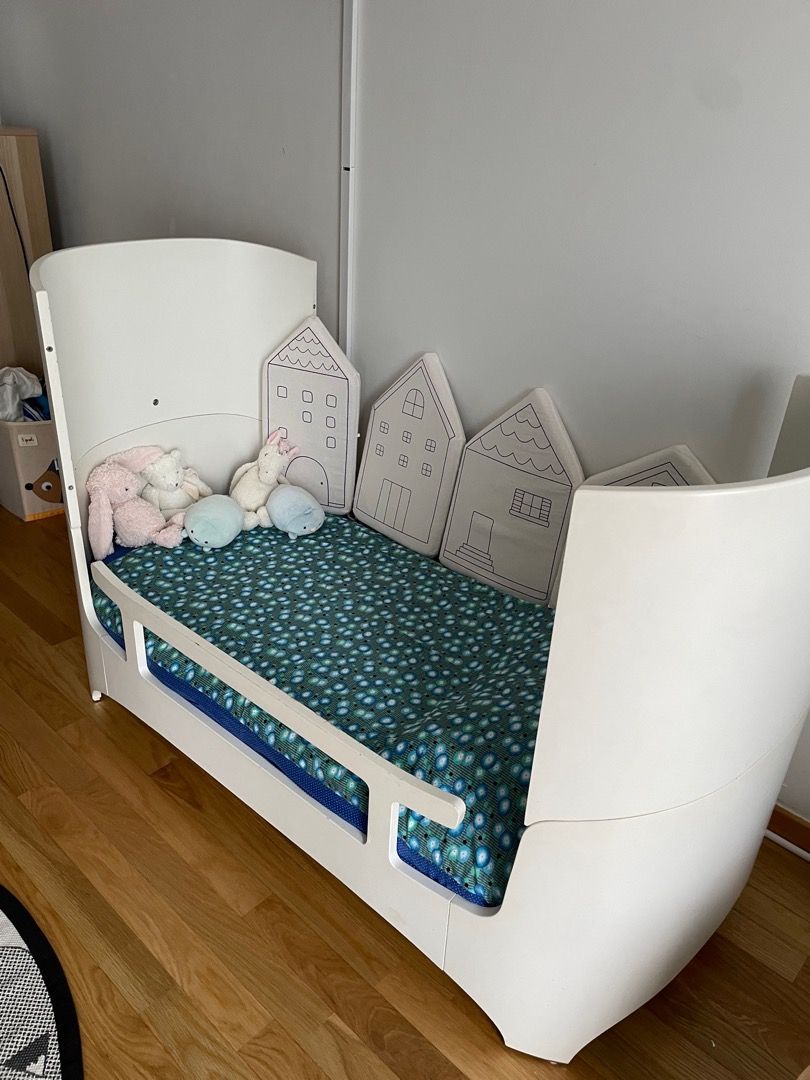 Leander classic bed for babies to toddlers (0 to 7 year) - white ...