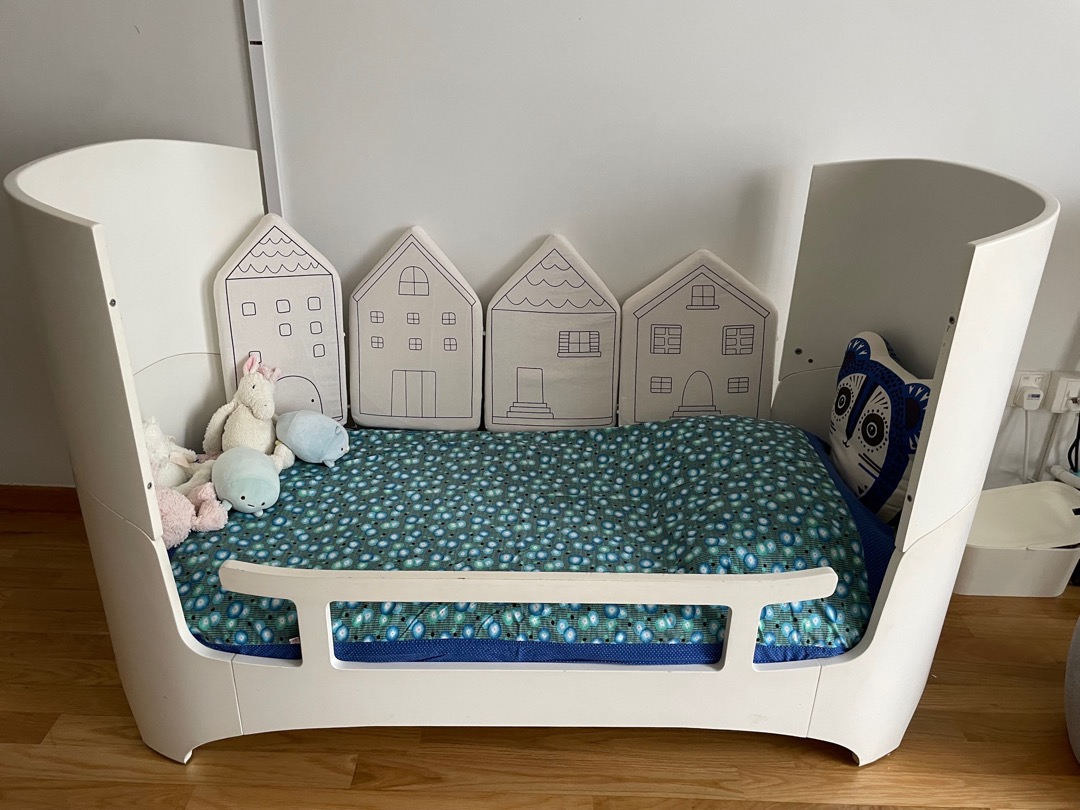 Leander classic bed for babies to toddlers (0 to 7 year) - white ...