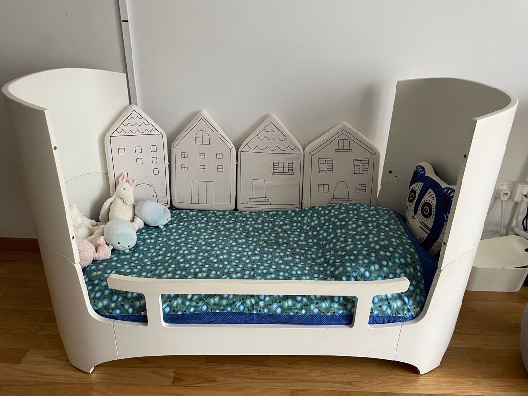 Leander classic bed for babies to toddlers (0 to 7 year) - white ...