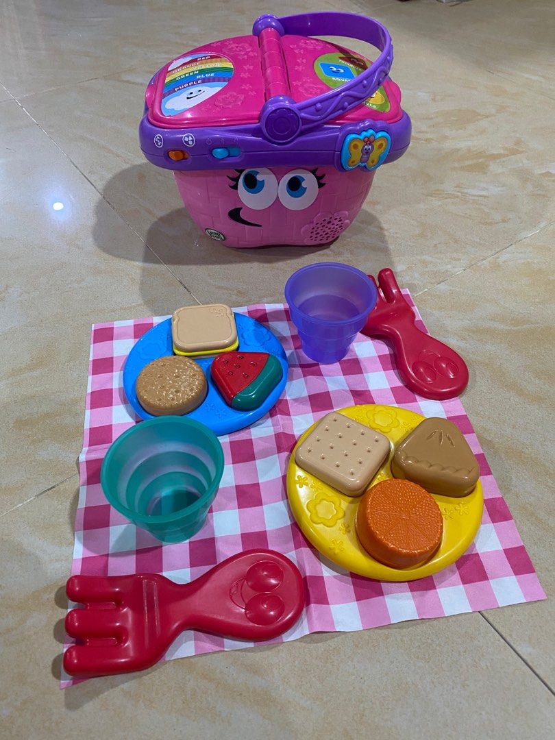 LeapFrog Shapes & Sharing Picnic Basket Refresh, Hobbies & Toys, Toys & Games on Carousell