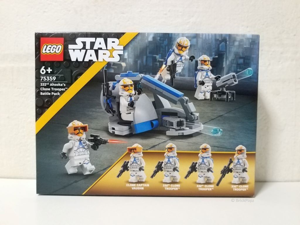 LEGO Star Wars 75359 332nd Ahsoka's Clone Trooper Battle Pack / 75345 Clone Wars 501st Clone ...