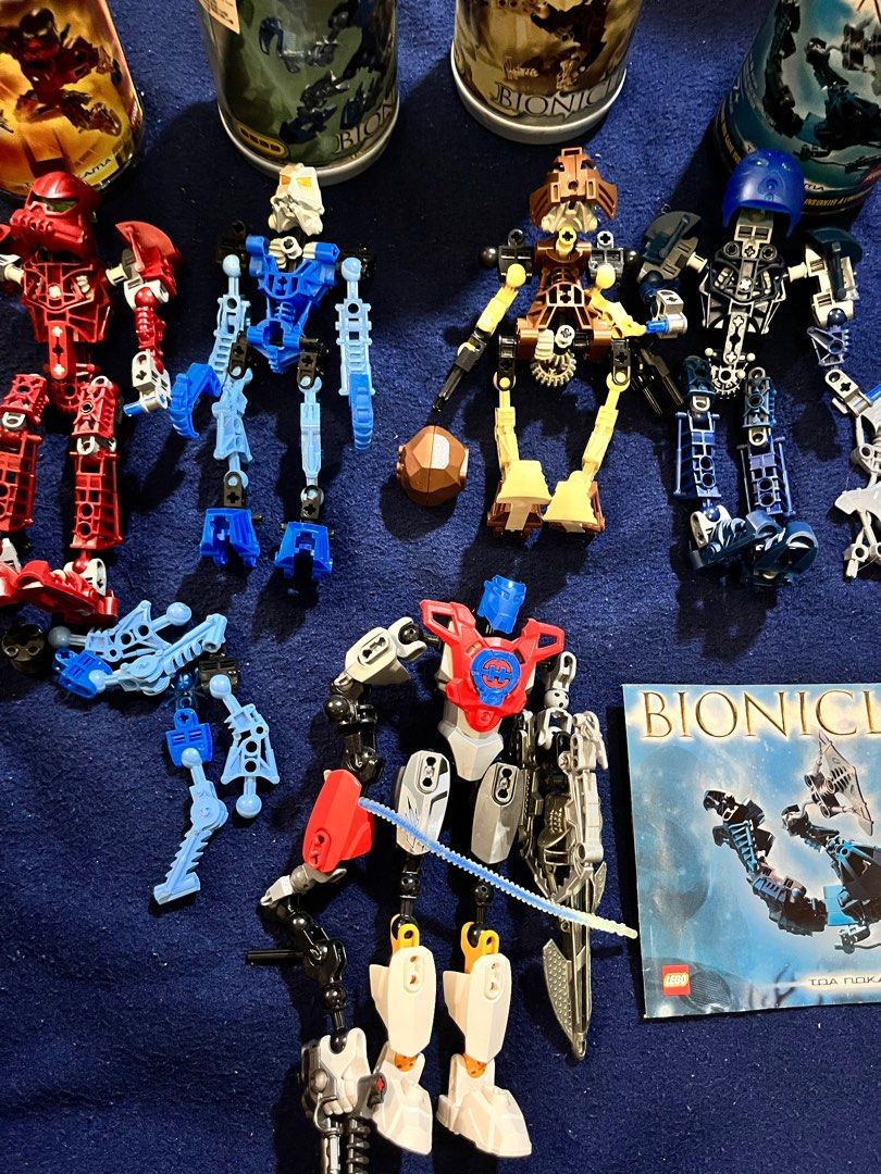 Lego technic/bionicle bundle, Hobbies & Toys, Toys & Games on Carousell