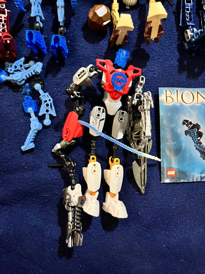 Lego technic/bionicle bundle, Hobbies & Toys, Toys & Games on Carousell