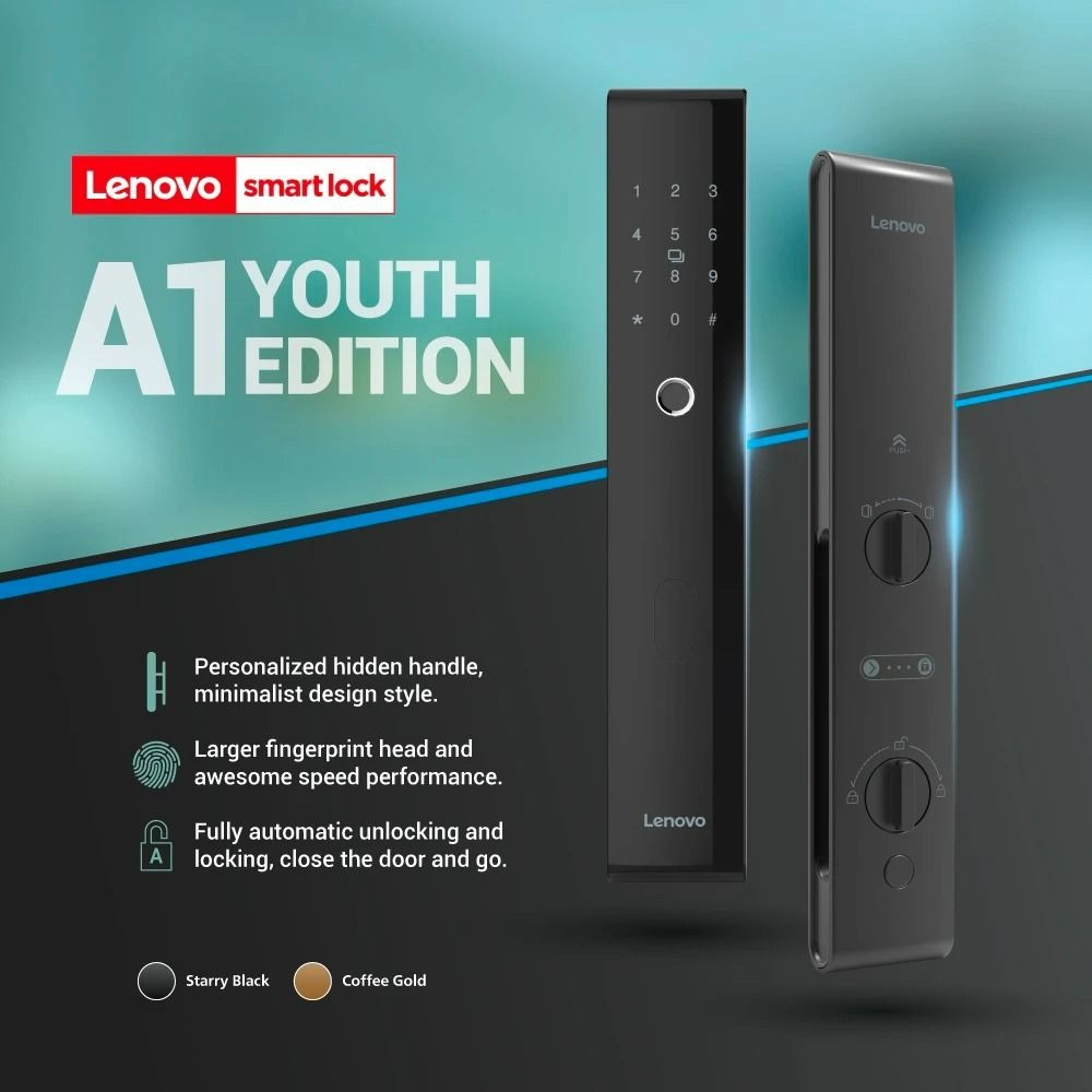 Lenovo Digital Lock - Smart Lock A1 Youth Edition (C0028), Furniture ...