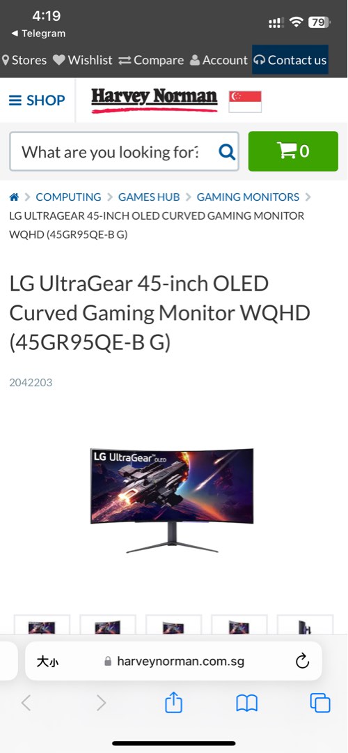 Lg Ultragear Inch Oled Curved Gaming Monitor Computers Tech Parts Accessories Monitor