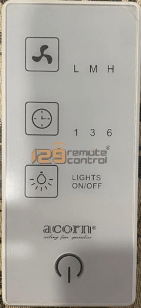 (Local SG Shop) Acorn Ceiling Fan Remote Control V1 (Photo for sample ...