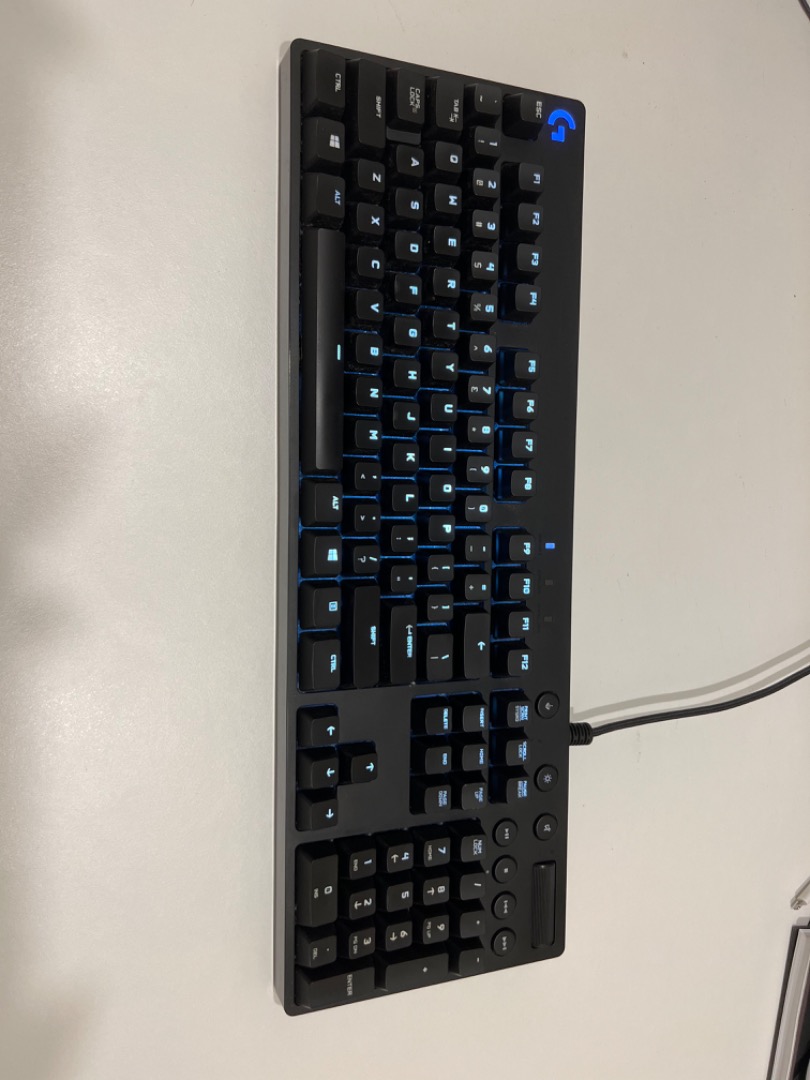 Logitech Mechanical Keyboard G610 Orion Blue, Computers & Tech, Parts ...