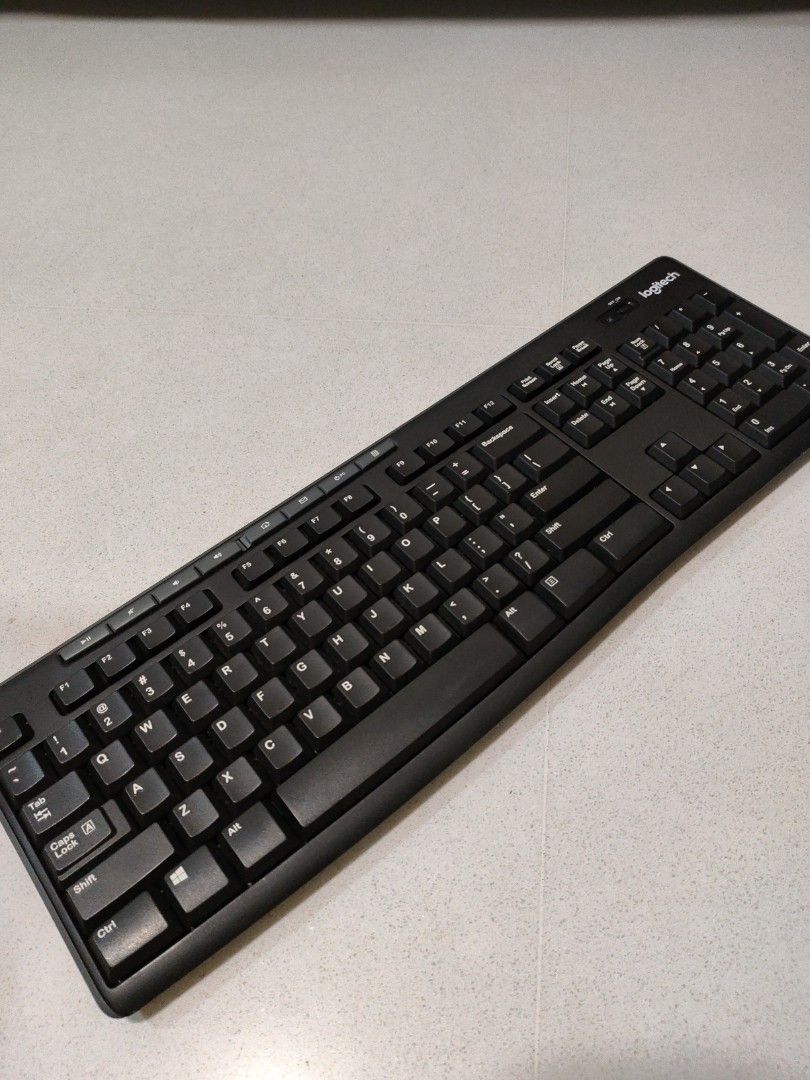 Logitech Wireless Keyboard, Computers & Tech, Parts & Accessories, Computer Keyboard on Carousell