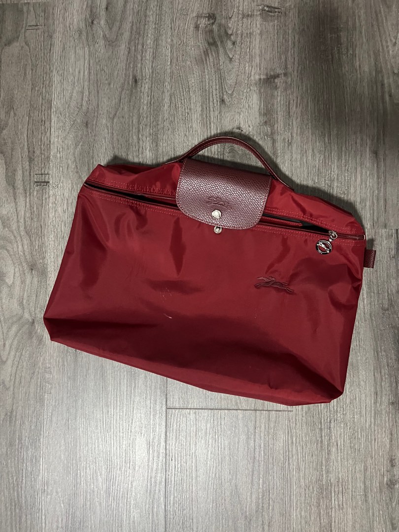 Longchamp Document/ Laptop Bag, Luxury, Bags & Wallets on Carousell