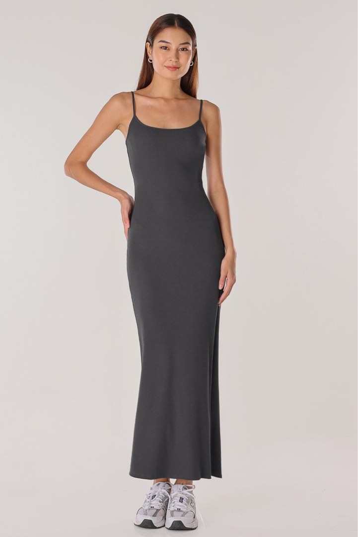 Lovet Second Skin Dress in Storm Grey, Women's Fashion, Dresses & Sets ...