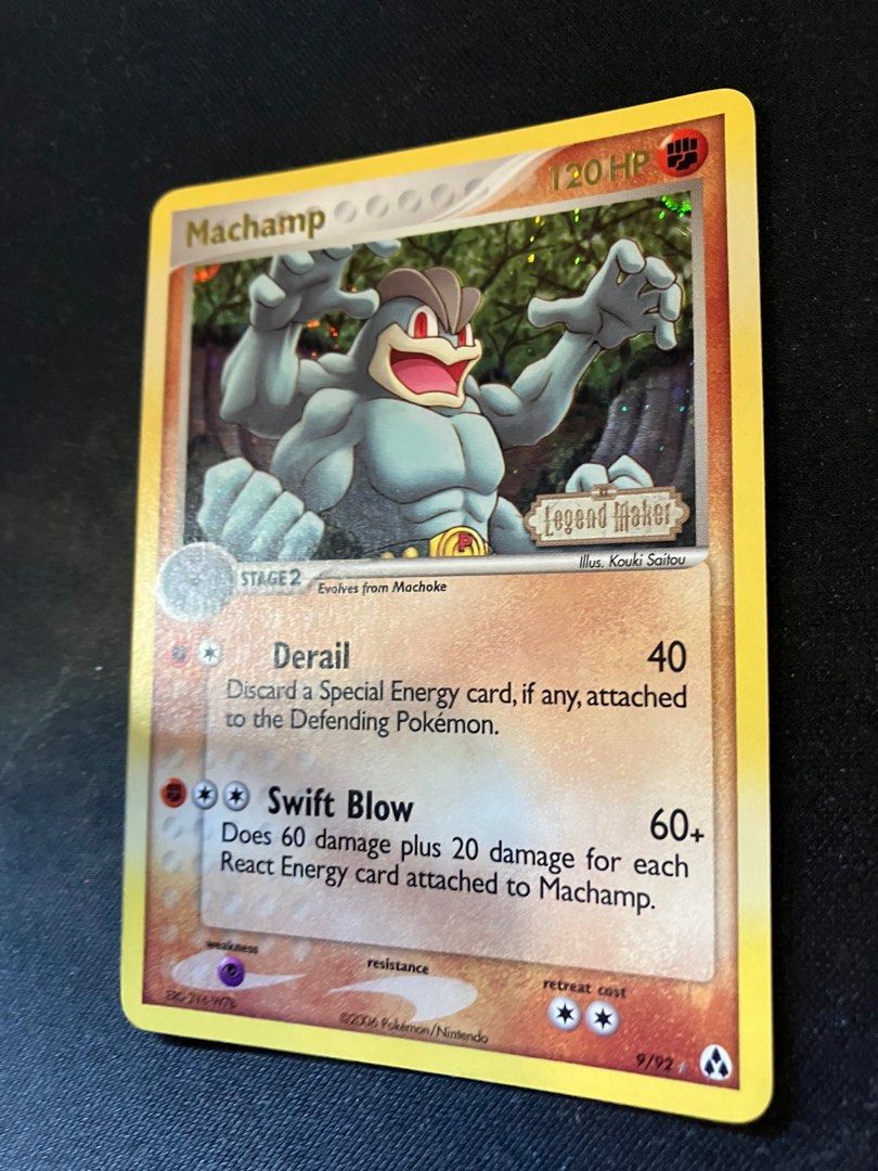 Machamp Reverse Holo Legend Maker, Hobbies & Toys, Toys & Games on ...