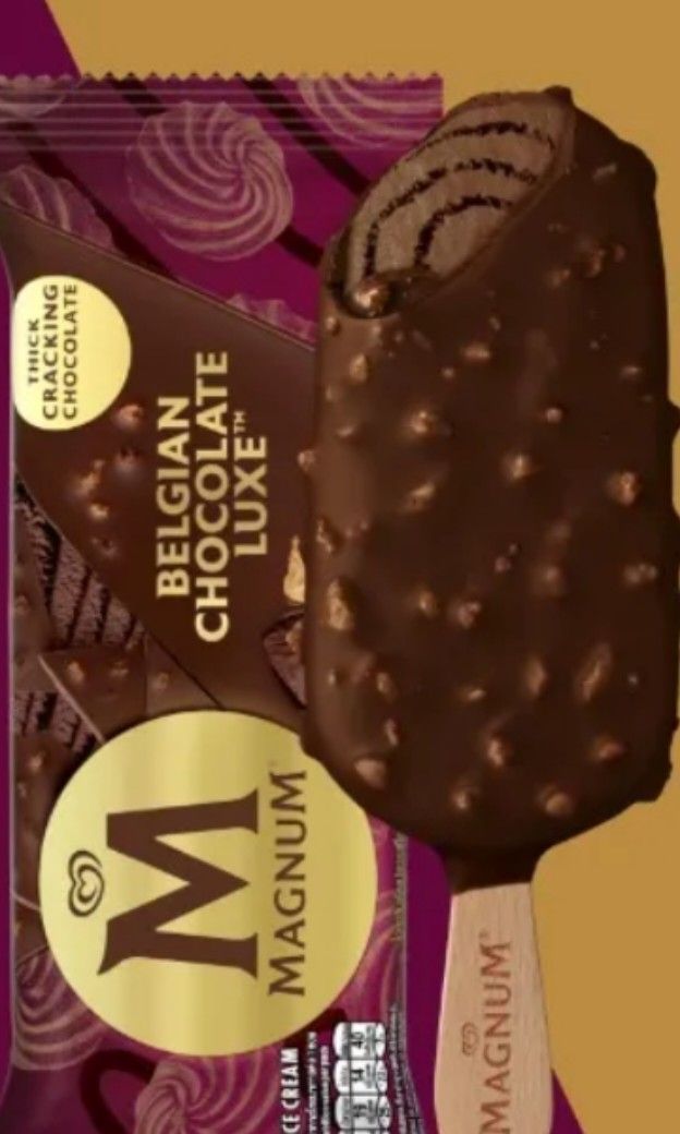 Magnum and Cornetto ice cream, Food & Drinks, Chilled & Frozen Food on ...