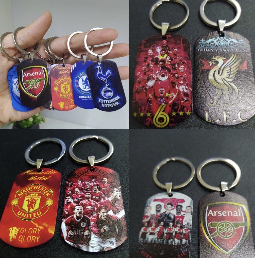 Manchester United keychain, Hobbies & Toys, Stationery & Craft ...