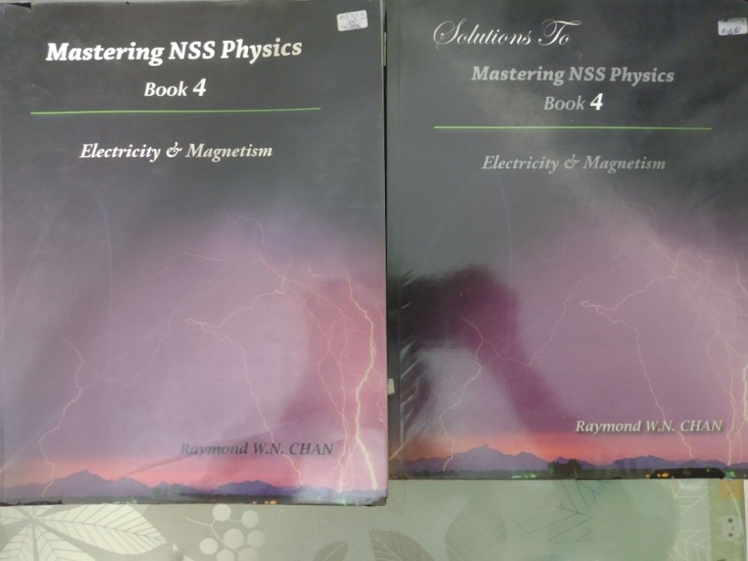 Mastering NSS Physics Book 4 : Electricity & Magnetism (With Solution ...