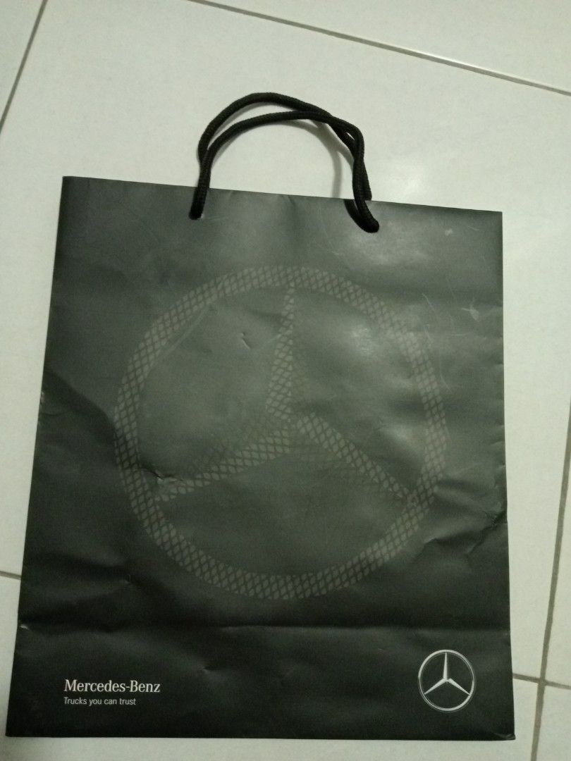 Mercedes Benz Black Paper Bag, Hobbies & Toys, Stationery & Craft ...