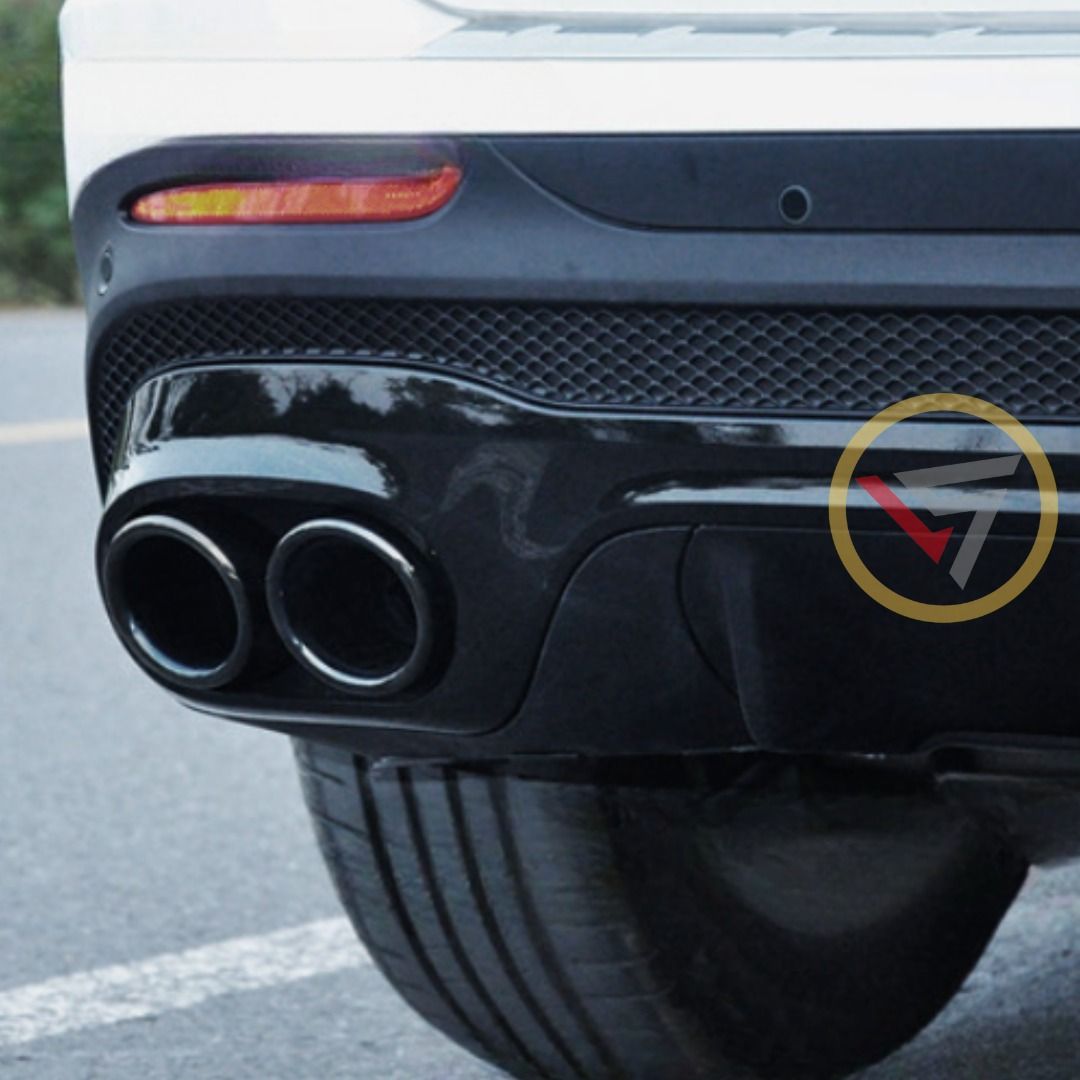 Mercedes Benz GLB Rear Diffuser with Muffler Tip Body Kit | GLB modify ...