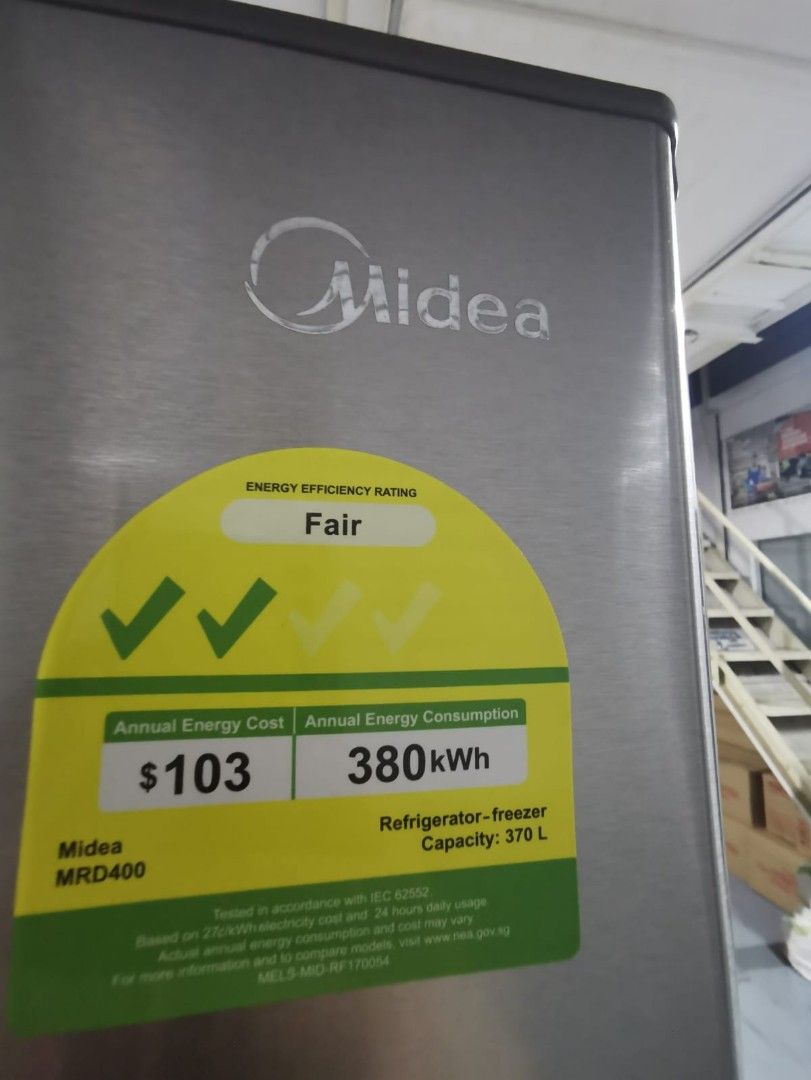 Midea fridge, TV & Home Appliances, Kitchen Appliances, Refrigerators ...