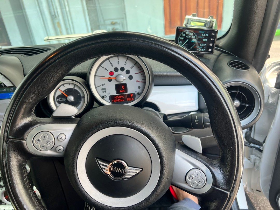 MINI COOPER CABRIOLET LUFI OBD2 GAUGE, Car Accessories, Accessories on ...