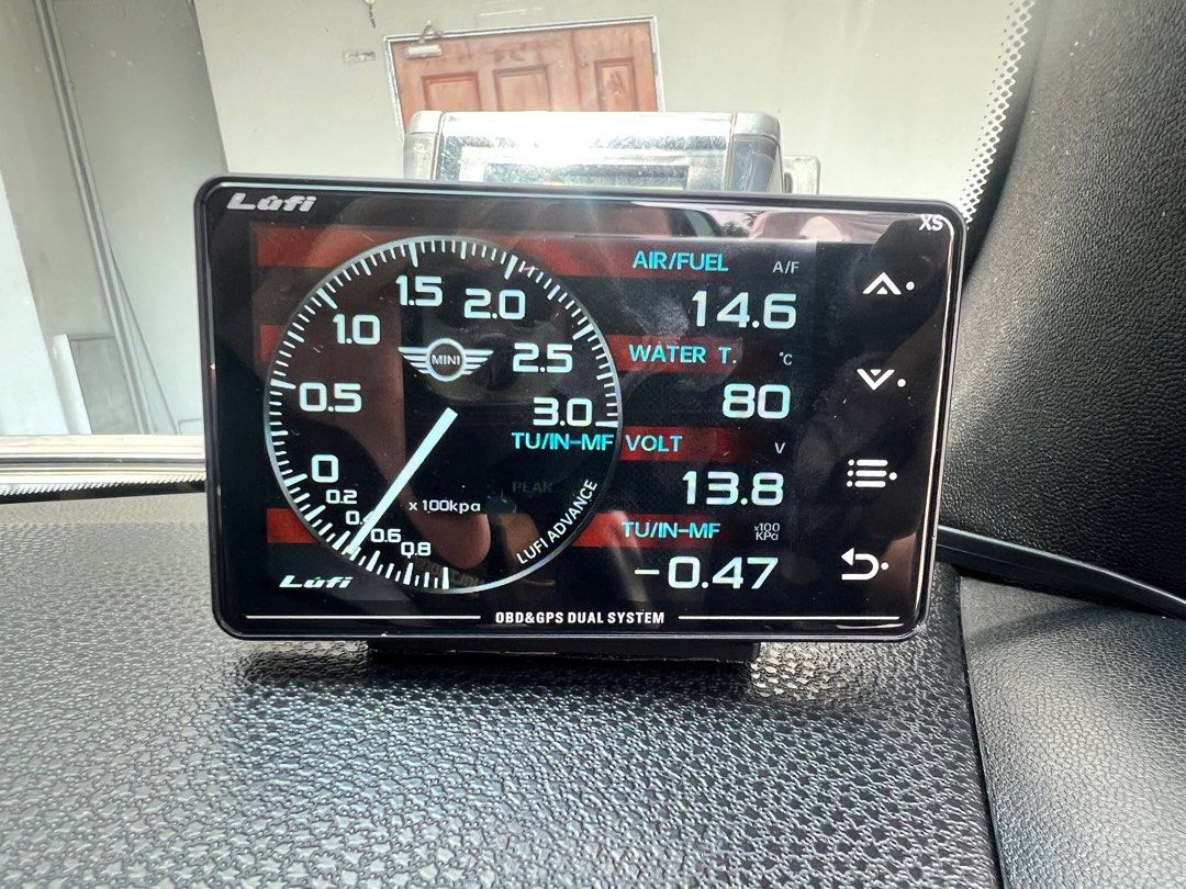 MINI COOPER CABRIOLET LUFI OBD2 GAUGE, Car Accessories, Accessories on ...