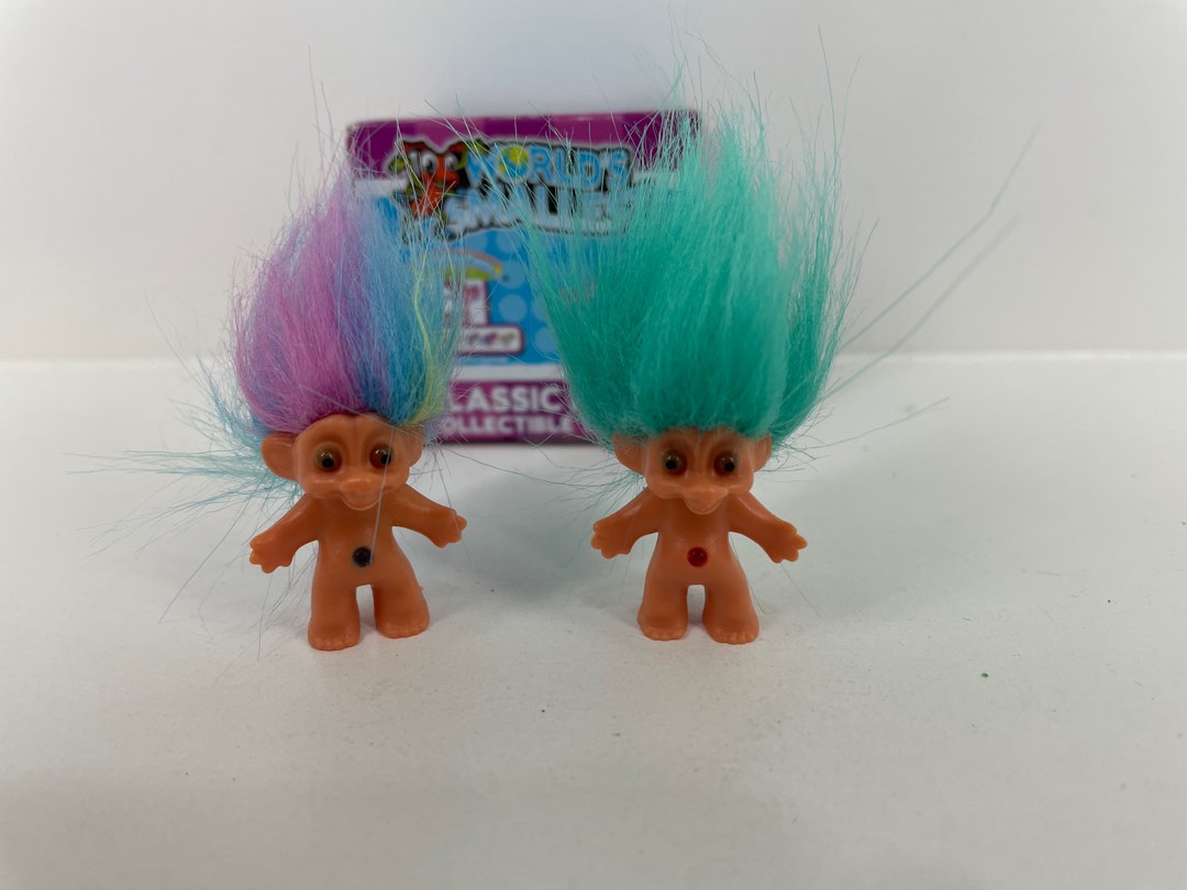 mini good luck trolls lot of 2 (world smallest ), Hobbies & Toys, Toys ...