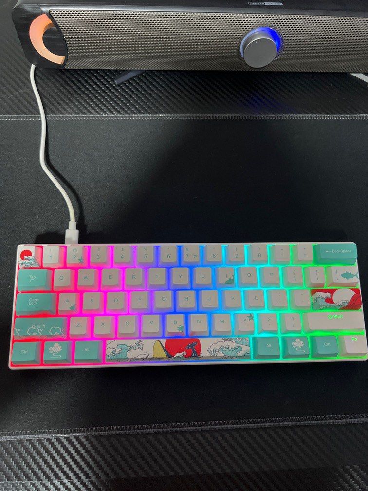 Modded Rk61 Keyboard, Computers & Tech, Parts & Accessories, Computer ...