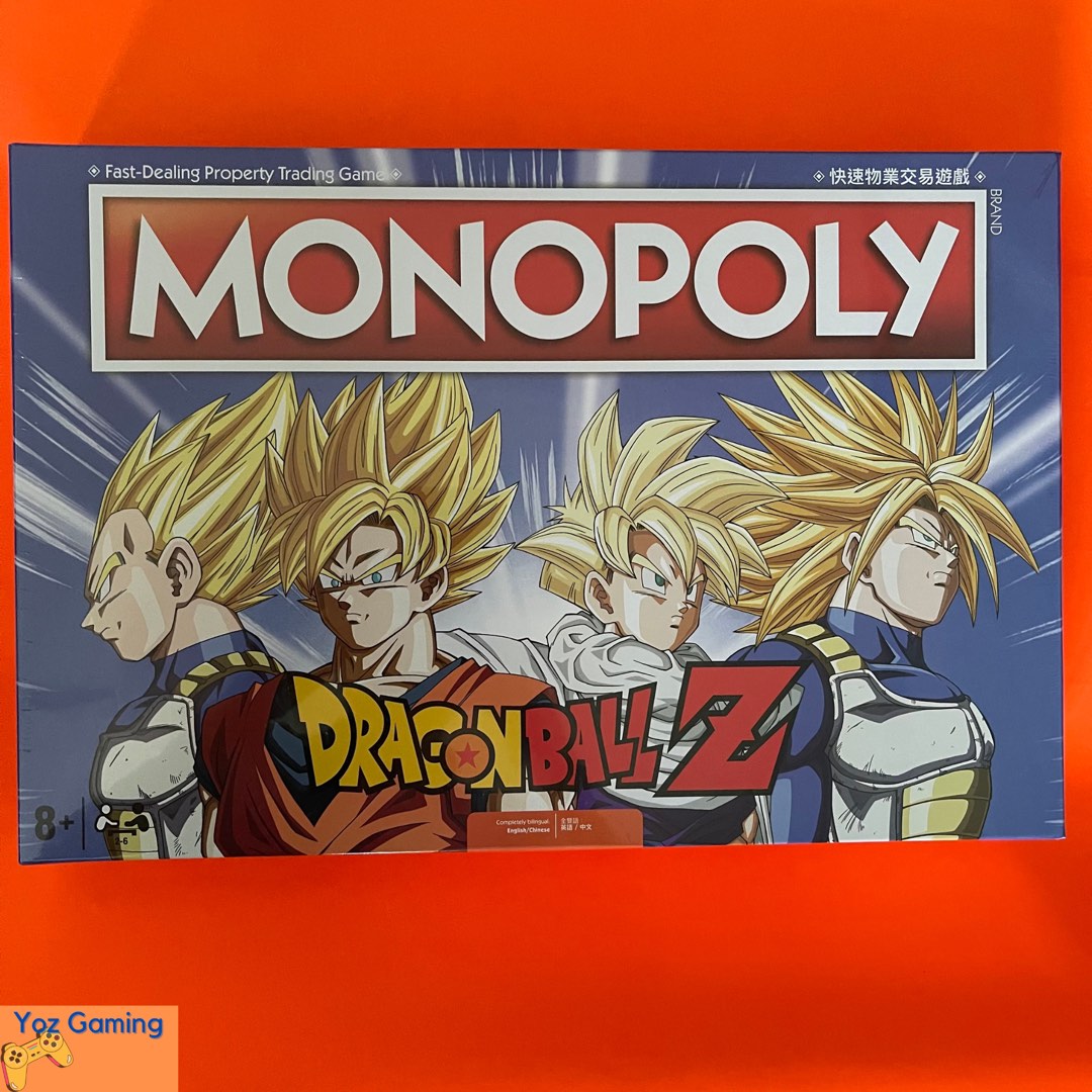 Monopoly Dragon Ball Z (Dual-Language: English & Chinese), Hobbies ...