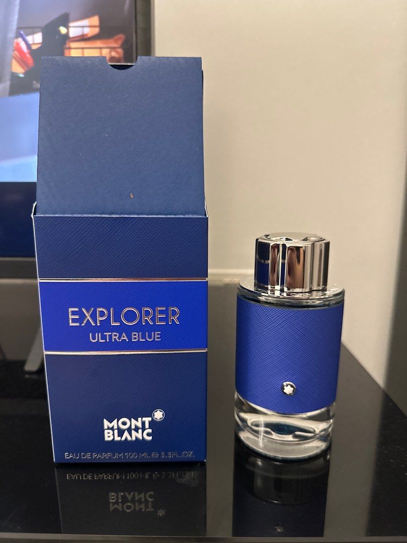 Montblanc Explorer Ultra Blue Eau de Parfum 100 ml, Beauty & Personal ...