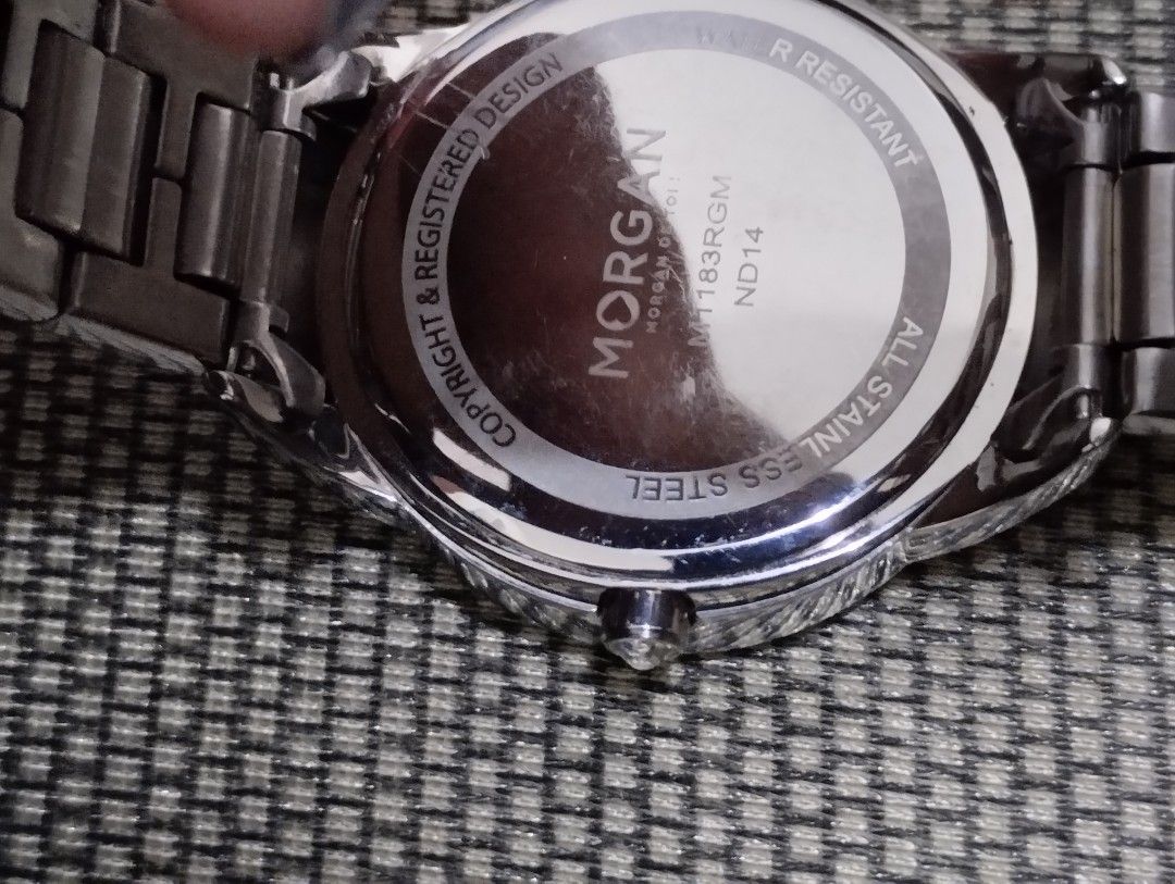 Morgan de toi stainless steel watch, Women's Fashion, Watches ...