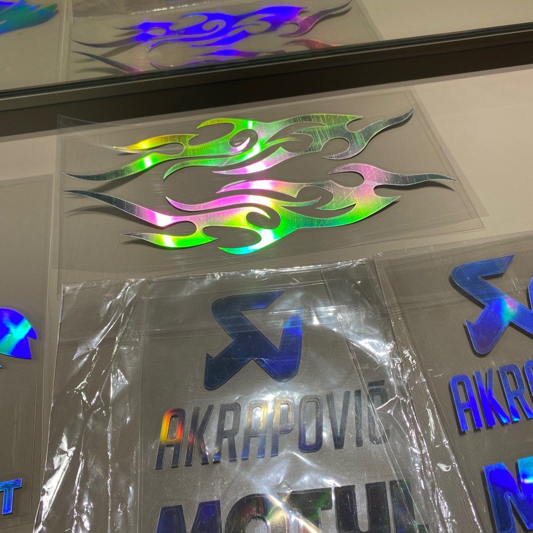 Motorcycle vinyl sticker, Motorcycles, Motorcycle Accessories on Carousell