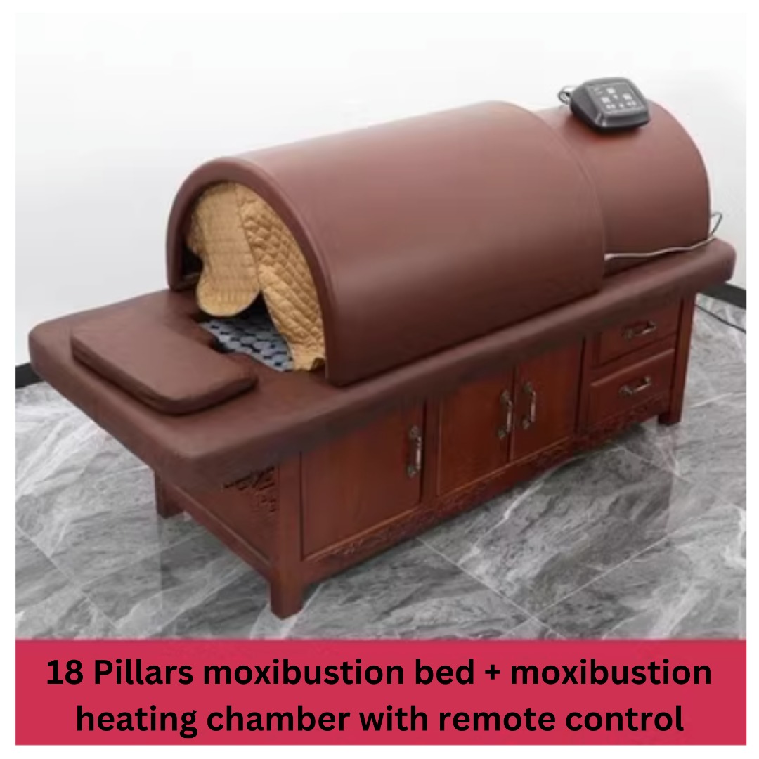 Moxibustion Bed with remote control (Comes with free mugwort and ...