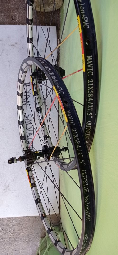mtb 27.5 rimset mavic crossride slr rims, Sports Equipment, Bicycles ...